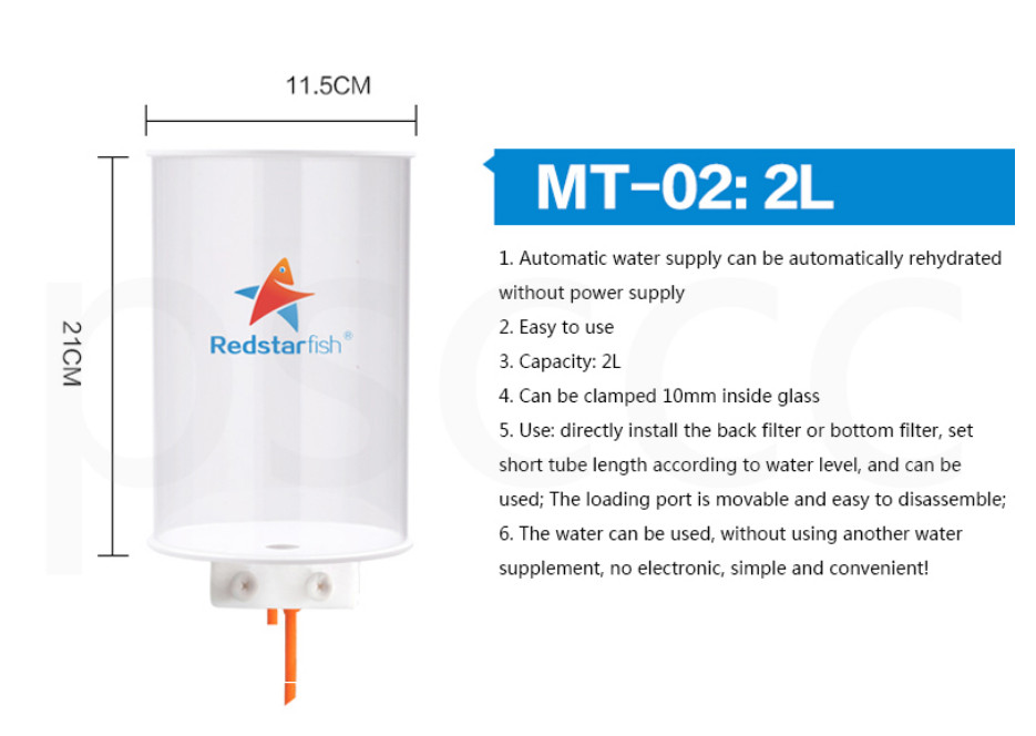 aquarium drip bucket buffer water exchange slow drop fish shrimp tank ...