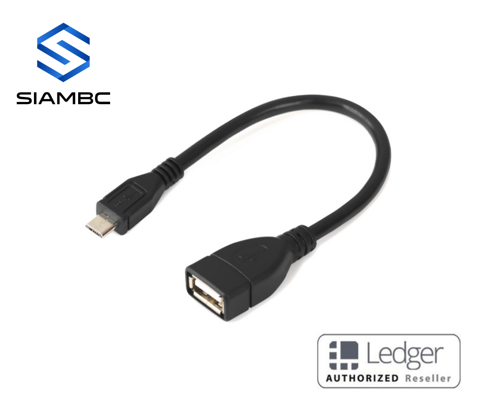 OTG Micro-USB Cable for Ledger Nano S, Trezor One and Trezor T | Lazada ...