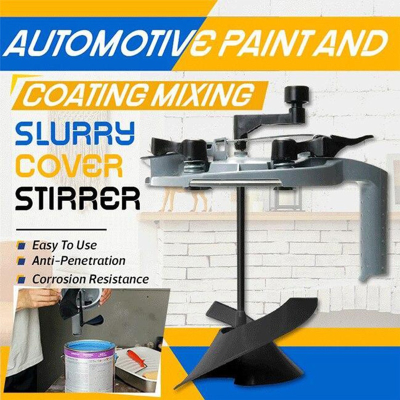 Automotive Paint and Coating Mixing Slurry Cover Stirrer Paint Mixer ...