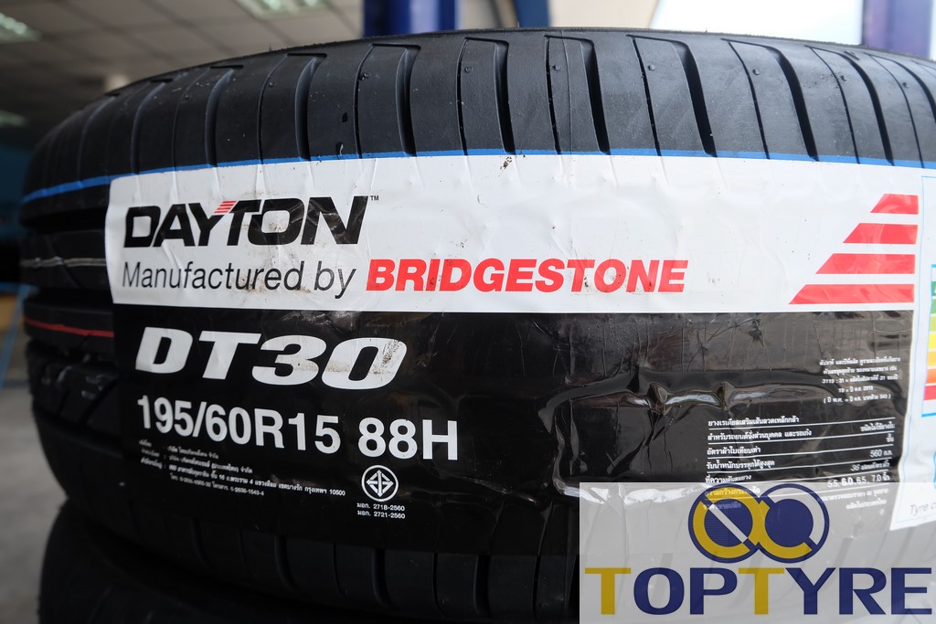 195 /60 R15 DAYTON รุ่น DT30 ยางใหม่ปี 22 จำนวน4เส้น แถมจุ๊บลม จัดส่งฟรี - Toptyre91 - ThaiPick