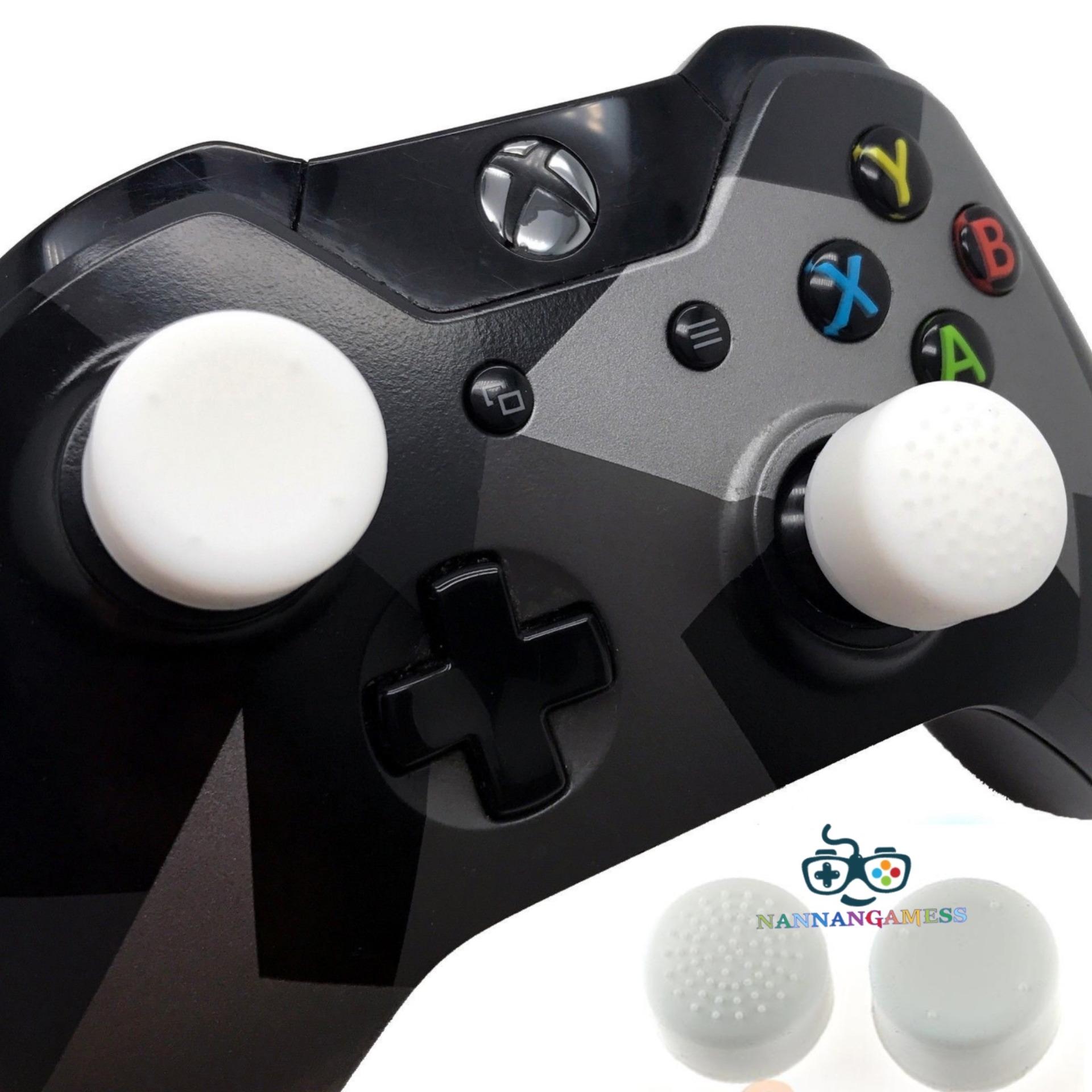 Silicone Dotted Convex + Concave XL Tall Thumb Grip Caps Joystick ...