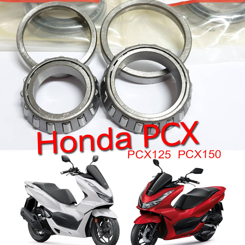 ถ้วยคอPcx ลูกปืนpcx ลูกปืนคอ pcx125 pcx150 ชุดลูกปืนคอพร้อมรางลูกปืน ...