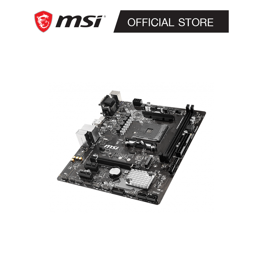 MSI MOTHERBOARDS B450M PRO-M2 MAX AM4 (เมนบอร์ด) - MSI official store ...