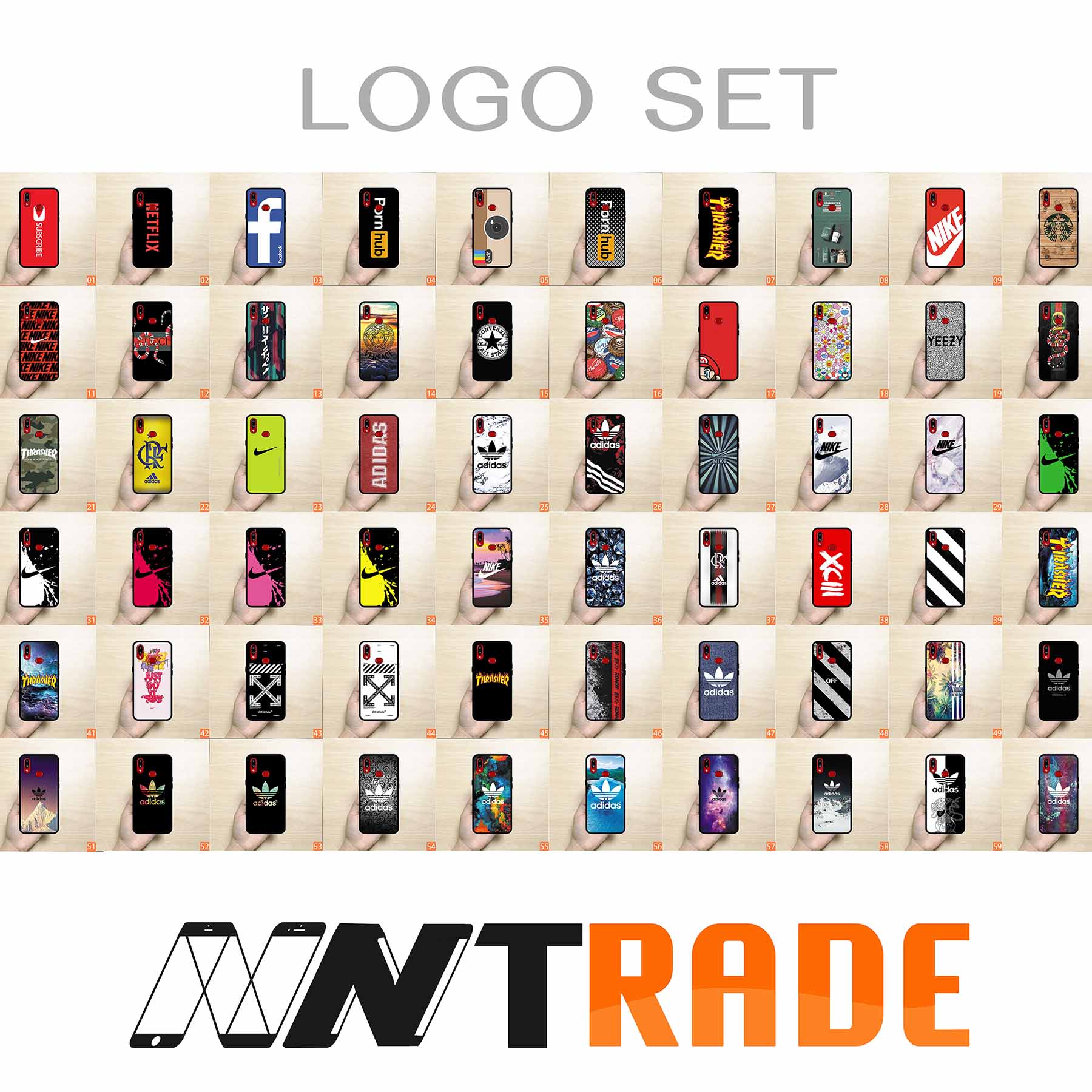 SAMSUNG J4 Plus(J410) เคสสกรีน LOGO #44 - nntrade - ThaiPick