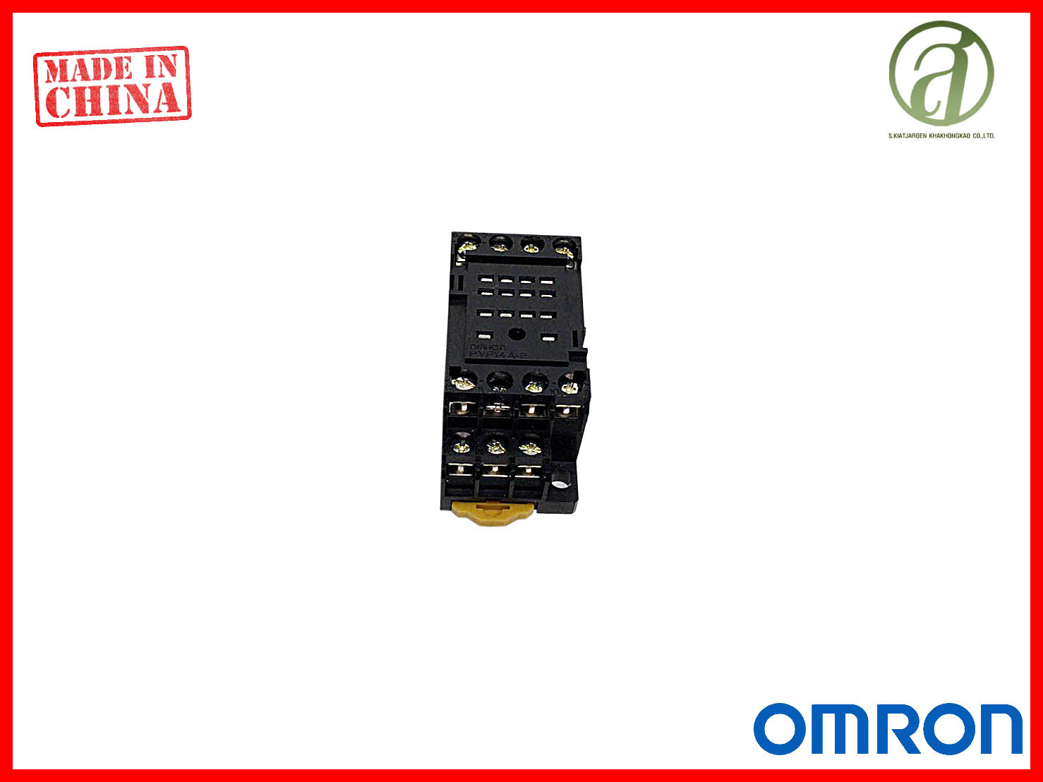 Omron Socket รุ่น PYF14A-E 5A 250VAC - S.KIATJAROEN KHAKHONGKAO - ThaiPick