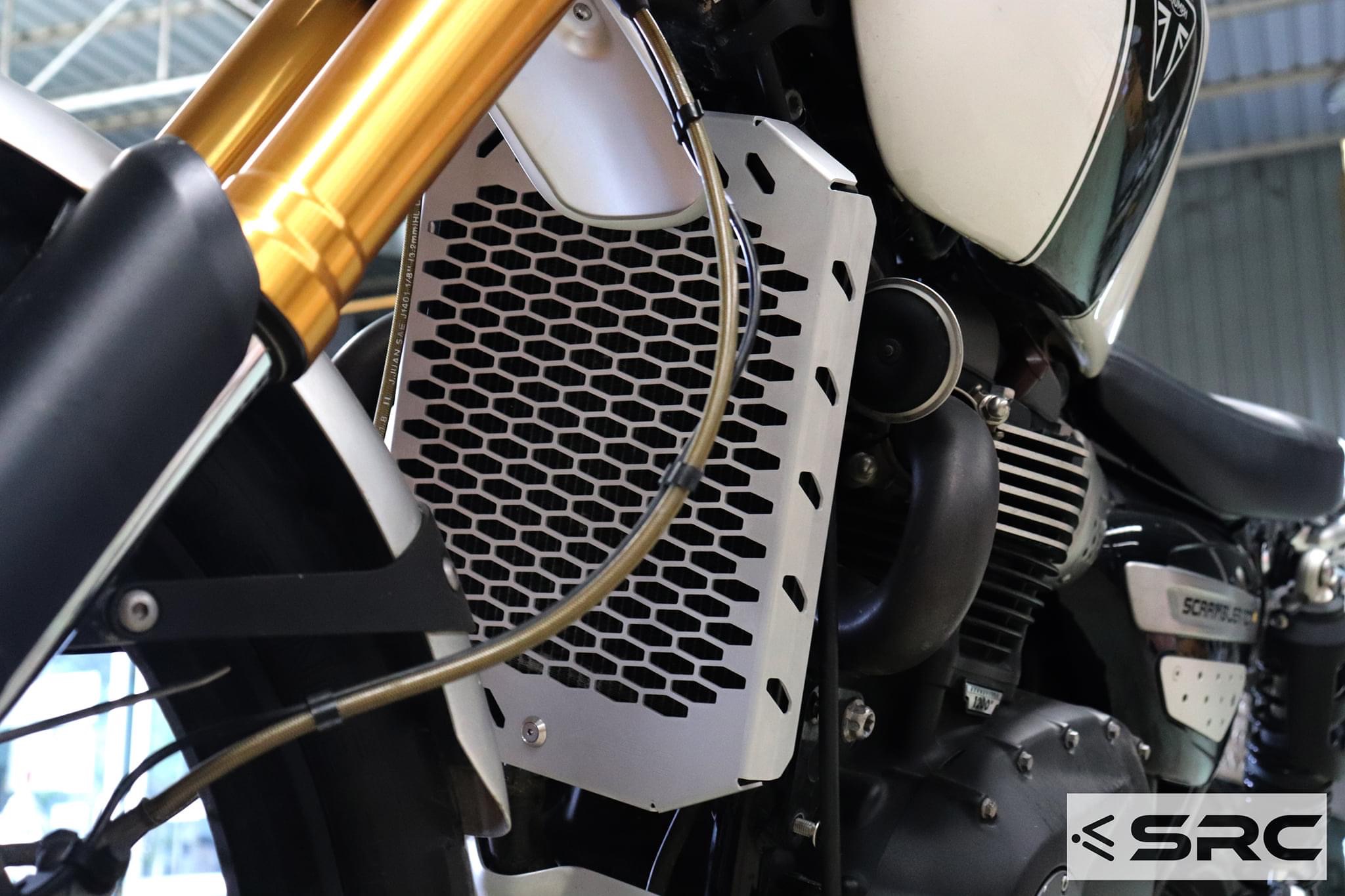 [SRC] การ์ดหม้อน้ำ สำหรับ Triumph Scrambler 1200 (ส่งฟรี) / RADIATOR ...