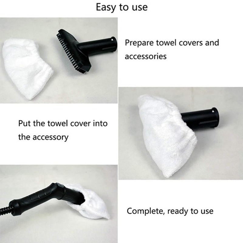 10Pcs Washable Replacement Cotton Terry Cloth Cover Pads Fit for ...