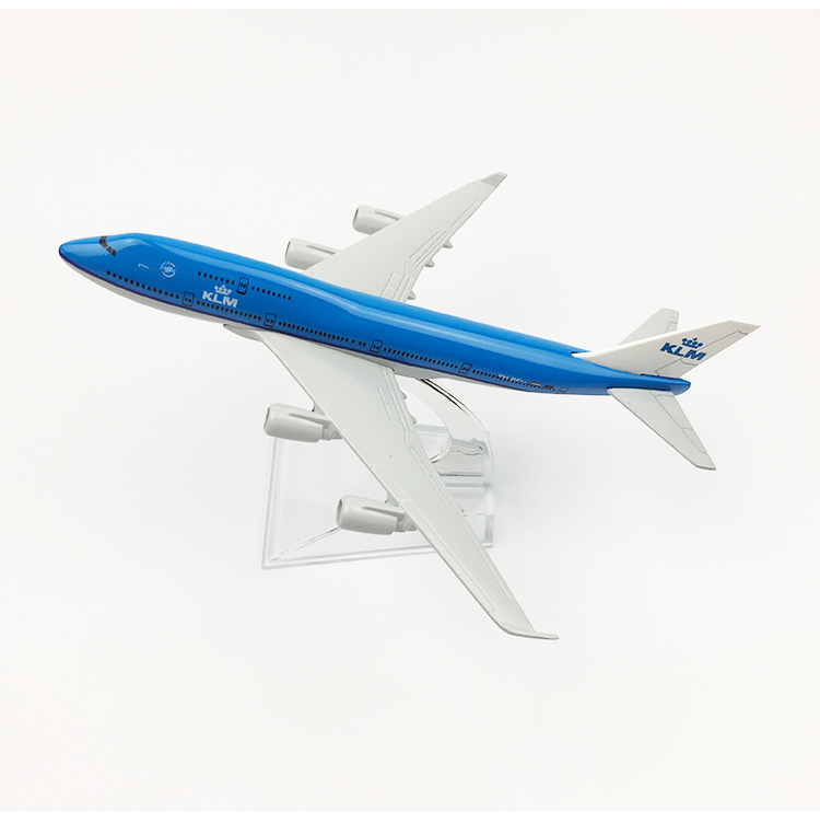 Yalinda KLM Royal Dutch Boeing 747 เครื่องบินรุ่น 16cm Die-cast Metal ...