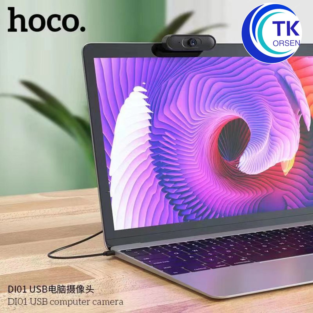 Hoco DI01 DI06 Web Camera 1080P webcam กล้องเว็บแคม ความละเอียด 1080P ...