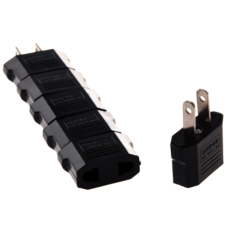 European To American Outlet Plug Adapter 6 Pack - AAT STORE - ThaiPick