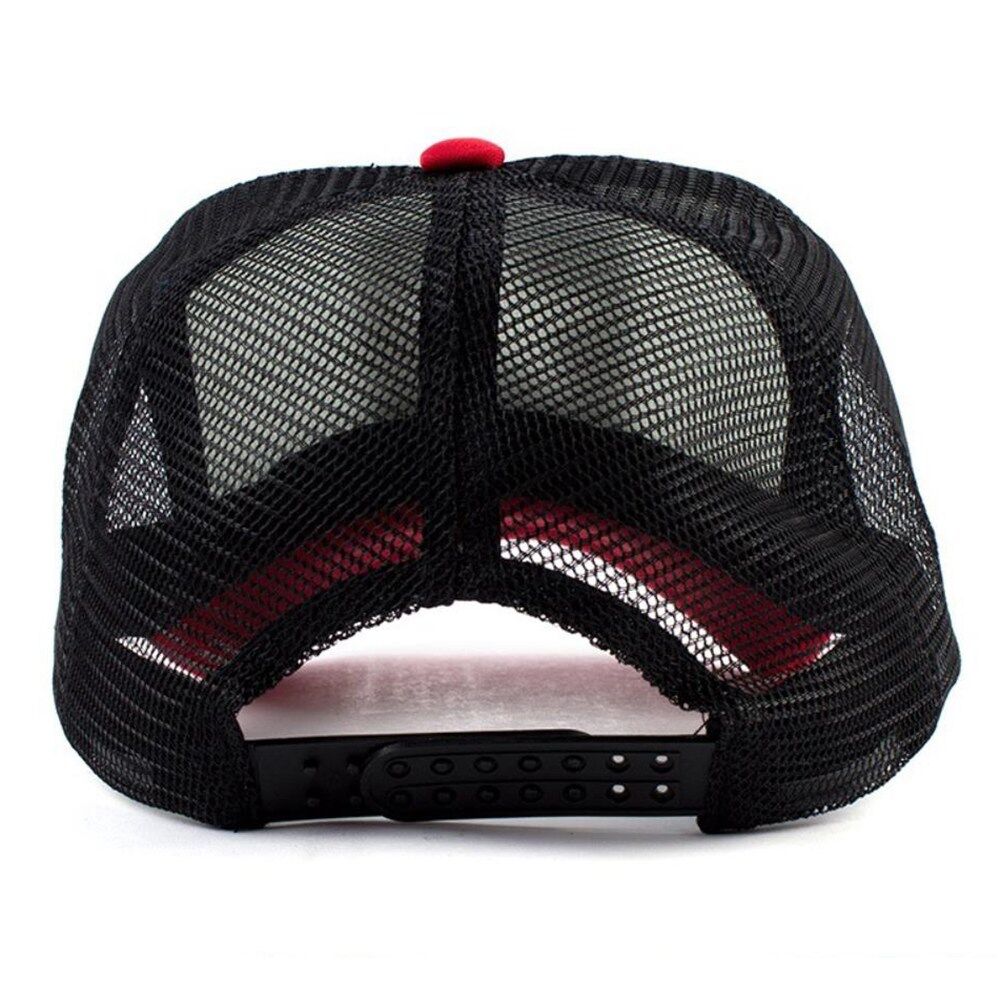 Baseball cap mesh fabric five-pointed star print can be adjusted Good ...