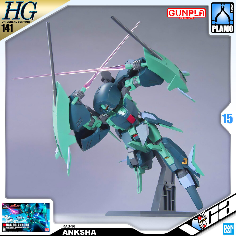 ⭐️ BANDAI GUNPLA HIGH GRADE UNIVERSAL CENTURY HGUC HG 1/144 RAS-96 ...