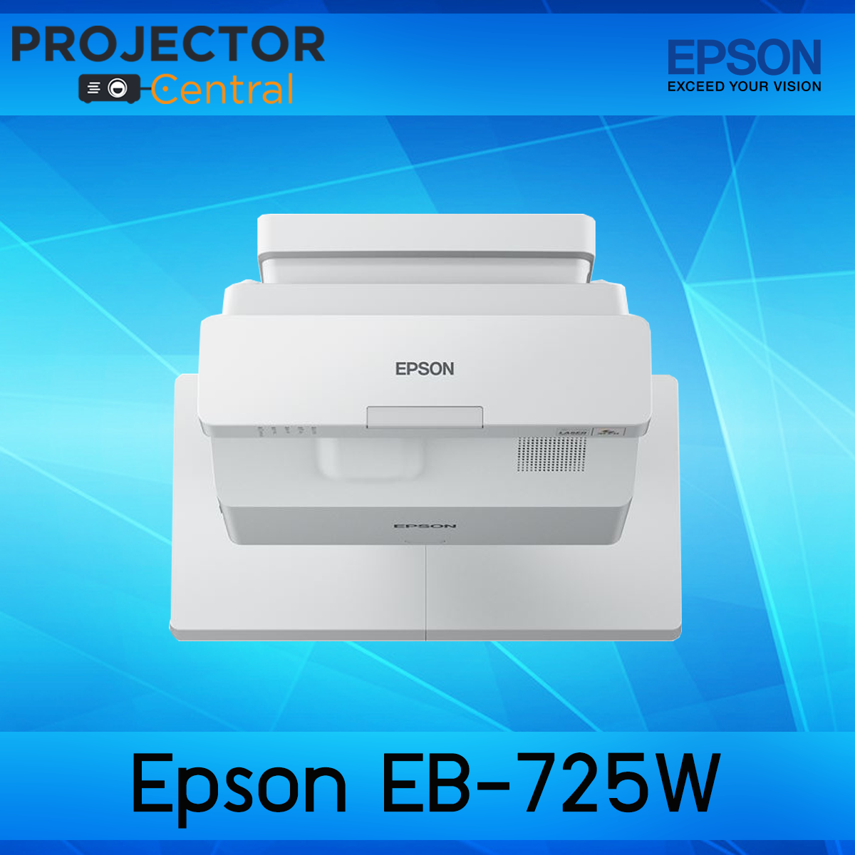 Epson EB-725W WXGA 3LCD Laser Projector with Built-in Wireless | Lazada ...