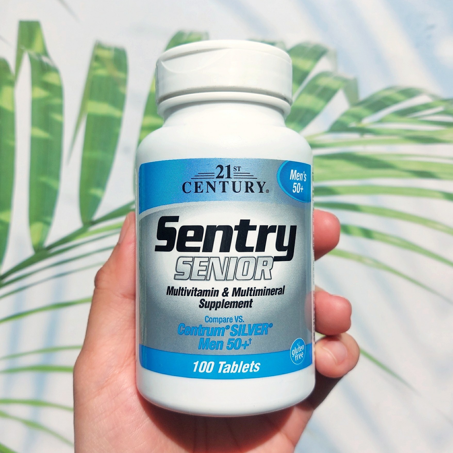 วิตามินรวมสำหรับผู้ชาย Sentry Senior Men's 50+ Multivitamin ...