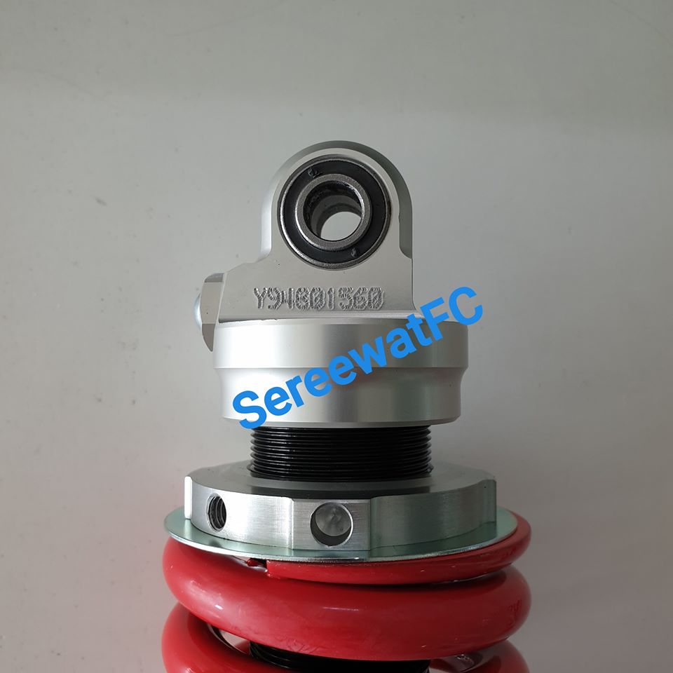 โช้คหลัง YSS Sonic / Dash E-Mono ยาว 255 มิล สปริงสีแดง (ของแท้) 1 ต้น ...