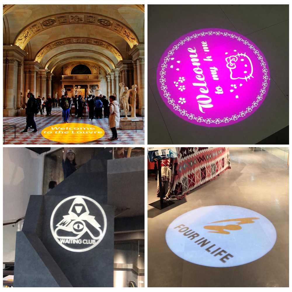 Led Hd Projection Lamp Rotating Outdoor For Advertising Gobo Projector ...