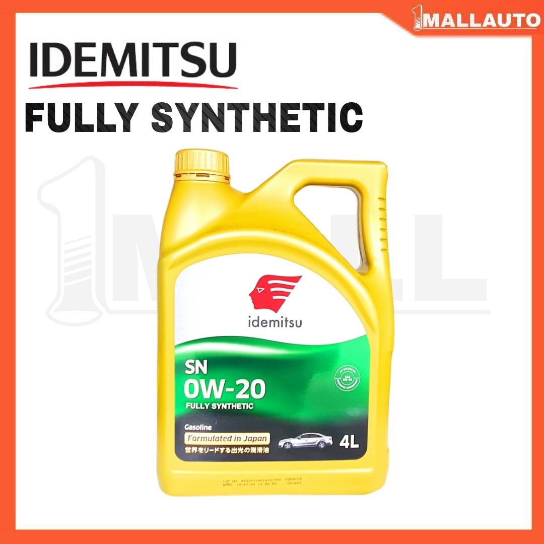 IDEMITSU SN/GF-5 SAE 0W-20 FULLY SYNTHETIC 4ลิตร สังเคราะห์เเท้ 100% ...