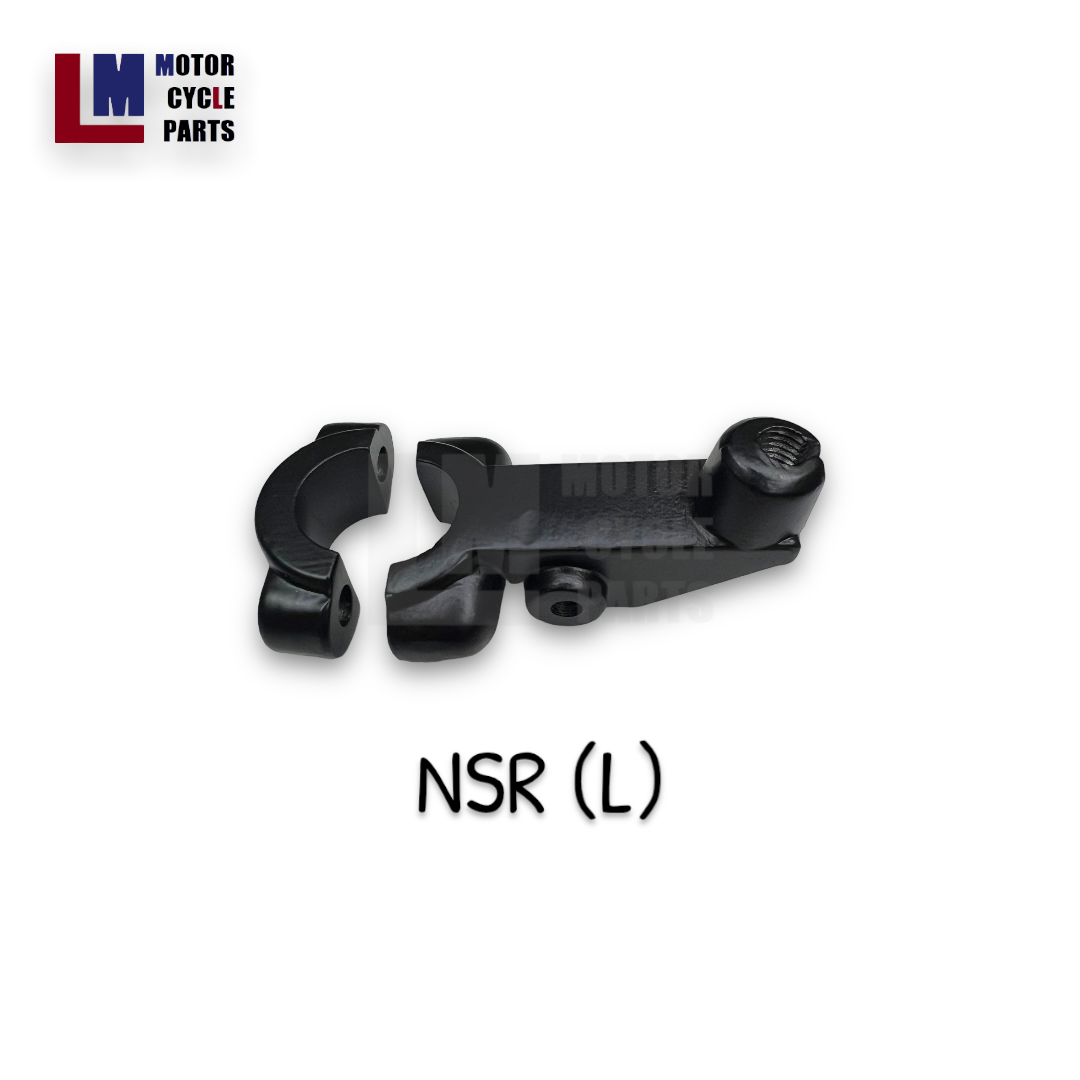 ที่ยึดรูกระจกมองหลัง หูกระจก HONDA NSR (L) ข้างซ้าย ตรงรุ่น สีดำเงา ...