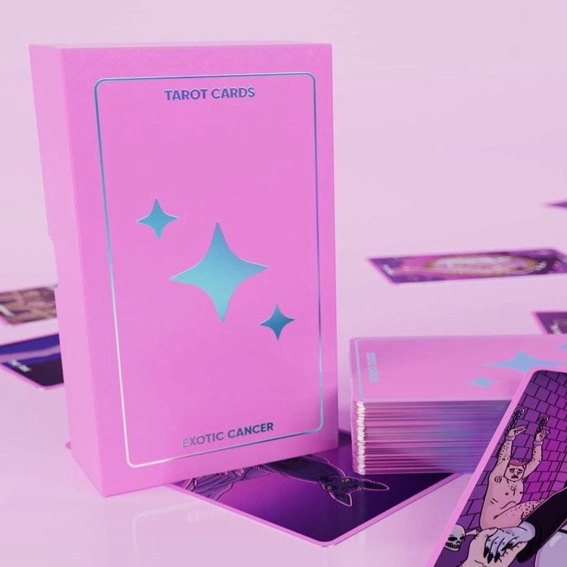 Import The Original Pink [Spot] Cancer Card Exotic Tarot | Lazada.co.th