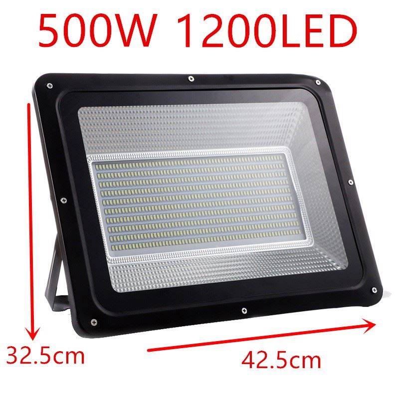 (ส่งจากไทย) สปอตไลท์ ไฟสว่าง Spotlight LED 500W 1200LED AC 220V (ใช้ไฟ ...