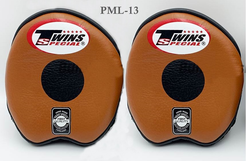 Twins Special mini Focus mitts punching PML-13 Brown Black Genuine ...