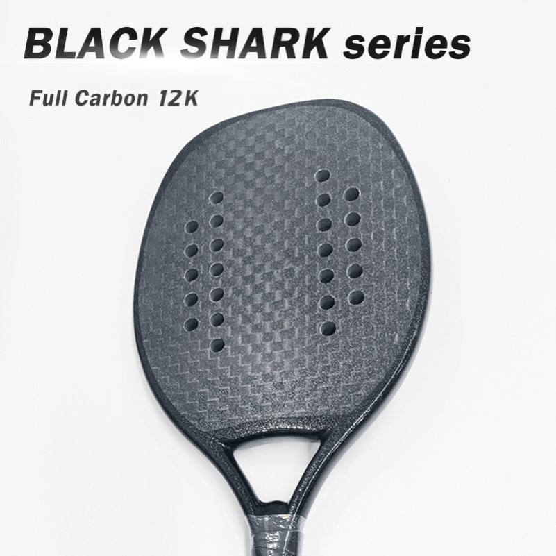 Hoowan Blackshark Racket Beach Tennis Carbon 3K 12K 18K Professional ...
