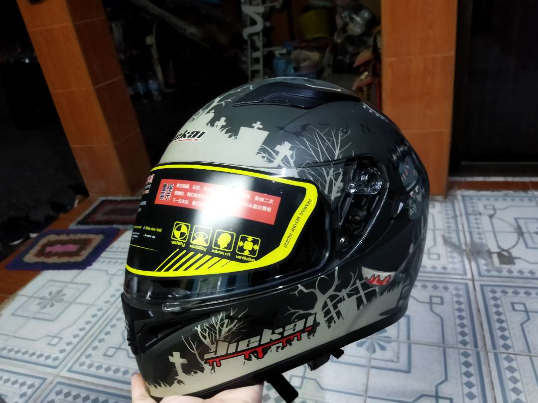 หมวกกันน็อคแบบเต็มใบหน้าสําหรับหมวกกันน็อครถจักรยานยนต์ JIEKAI-316 JK-902 GXT-902 AIS-805 ...