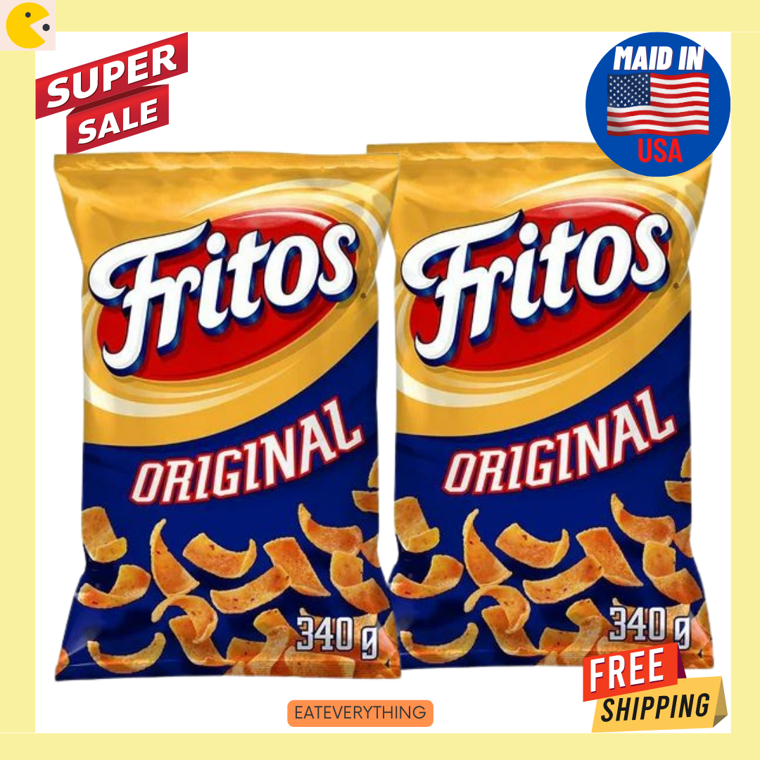 ขายดีที่สุด2 packs Fritos Corn Chips Regular 312g ฟริโตส สกู๊ป คอร์น ...