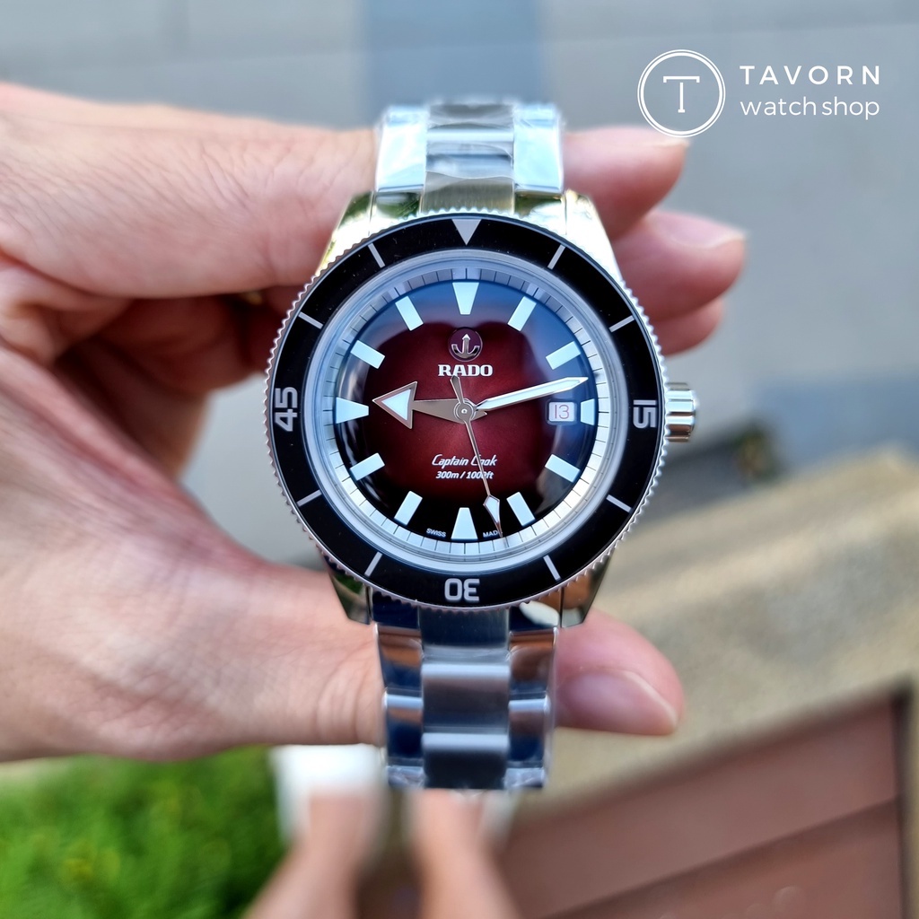 นาฬิกา RADO Caption Cook Automatic รุ่น R32105353 | Lazada.co.th