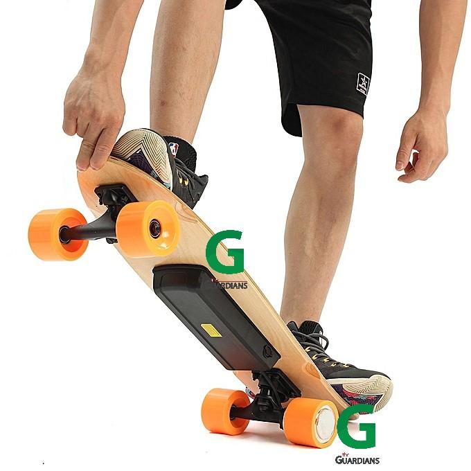 สเก็ตบอร์ดไฟฟ้า 4 ล้อ (New Electric 4 Wheels Longboard Wireless Remote ...