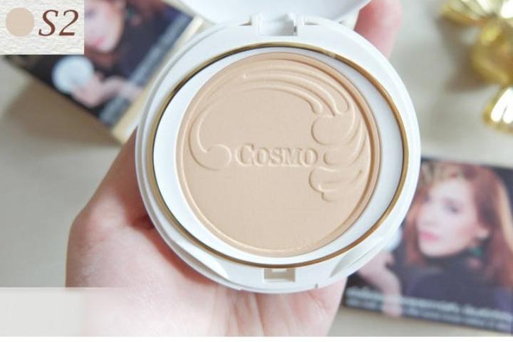 ( ส่งฟรี !! เมื่อซื้อ3ตลับ ) mistine cosmo แป้งตลับมิสทีน คอสโมสมูท แอนด์ เคลียร์ ซุปเปอร์ เพา ...