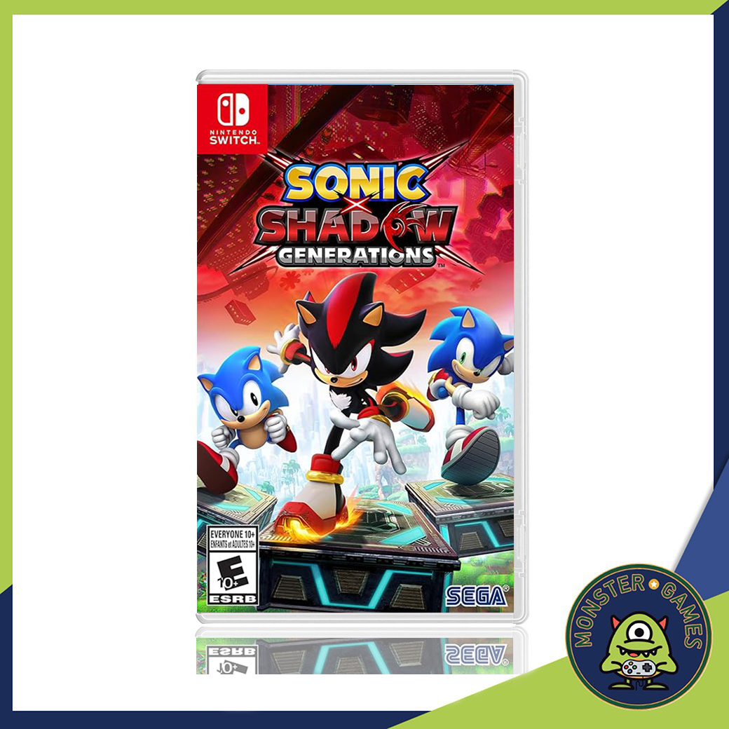 Pre-order Sonic X Shadow Generations Nintendo Switch Game แผ่นแท้มือ1 ...