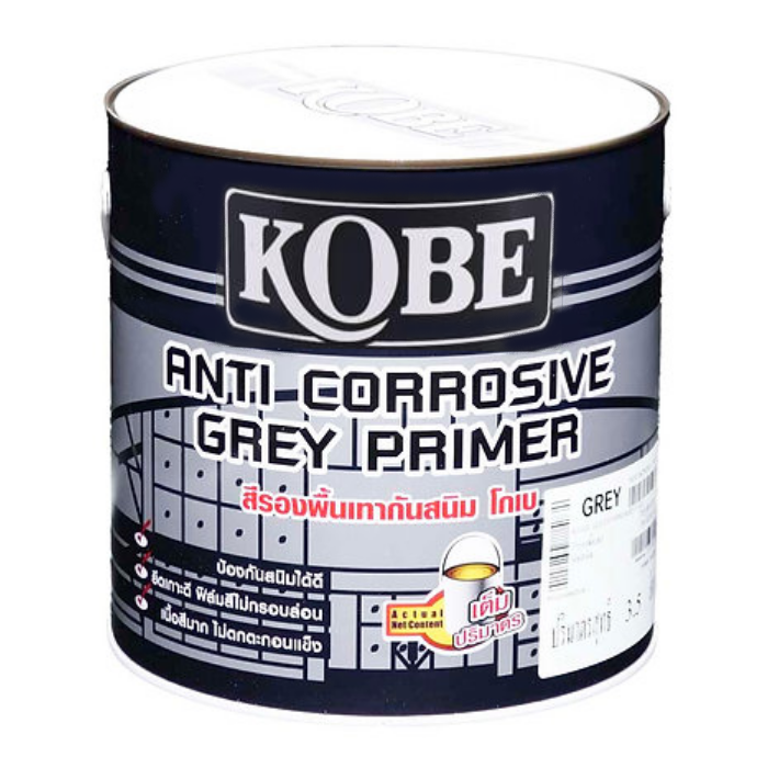 TOA Kobe Grey Primer สี รองพื้นกันสนิมเทา โกเบ K102 เกรดประหยัด ...
