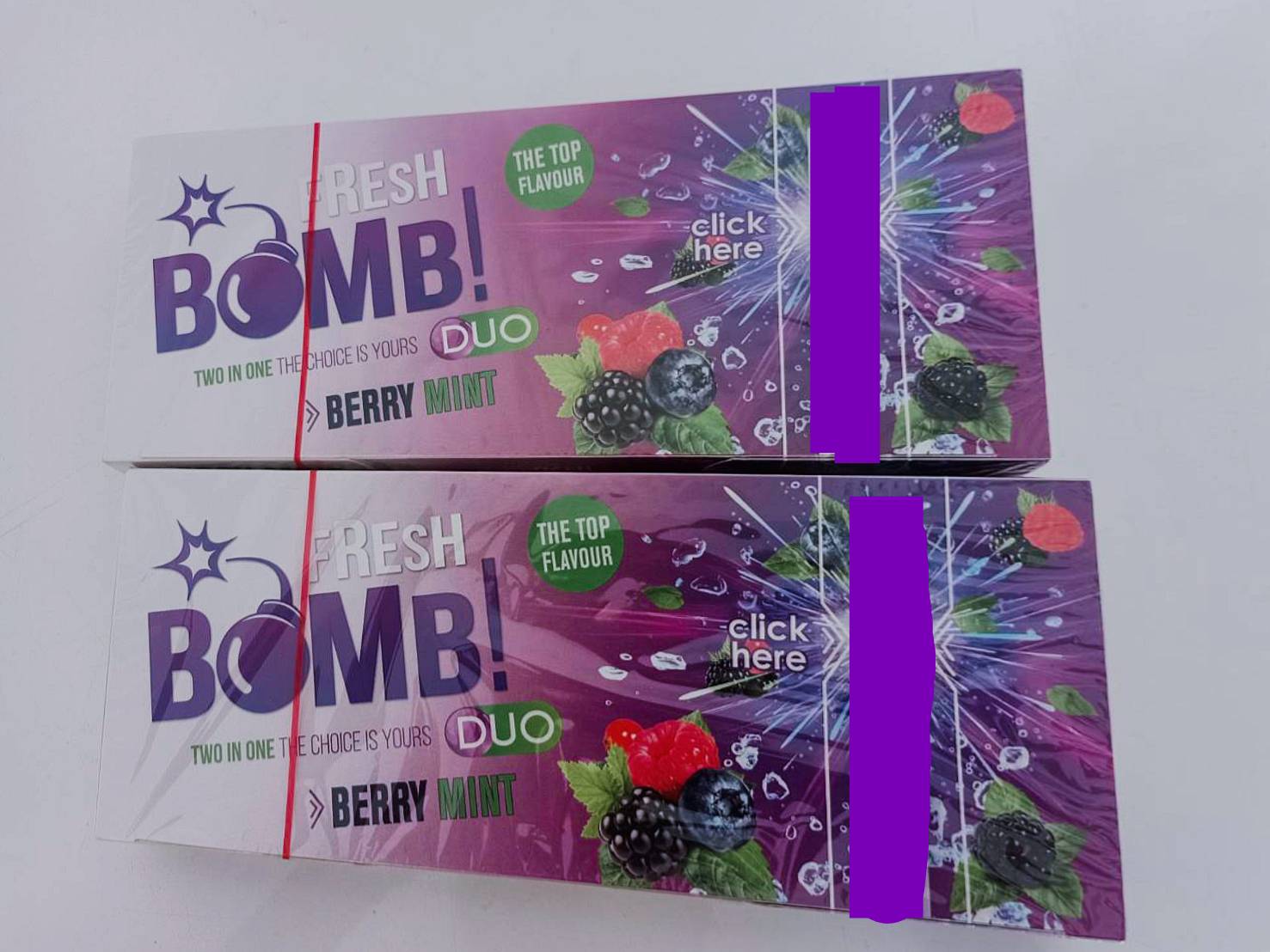 มาใหม่ราคาพิเศษ/เม็ดบีบ Fresh Bomb เบอรี่มิ้น/เม็ดบีบ Fresh Bomb เบอรี ...