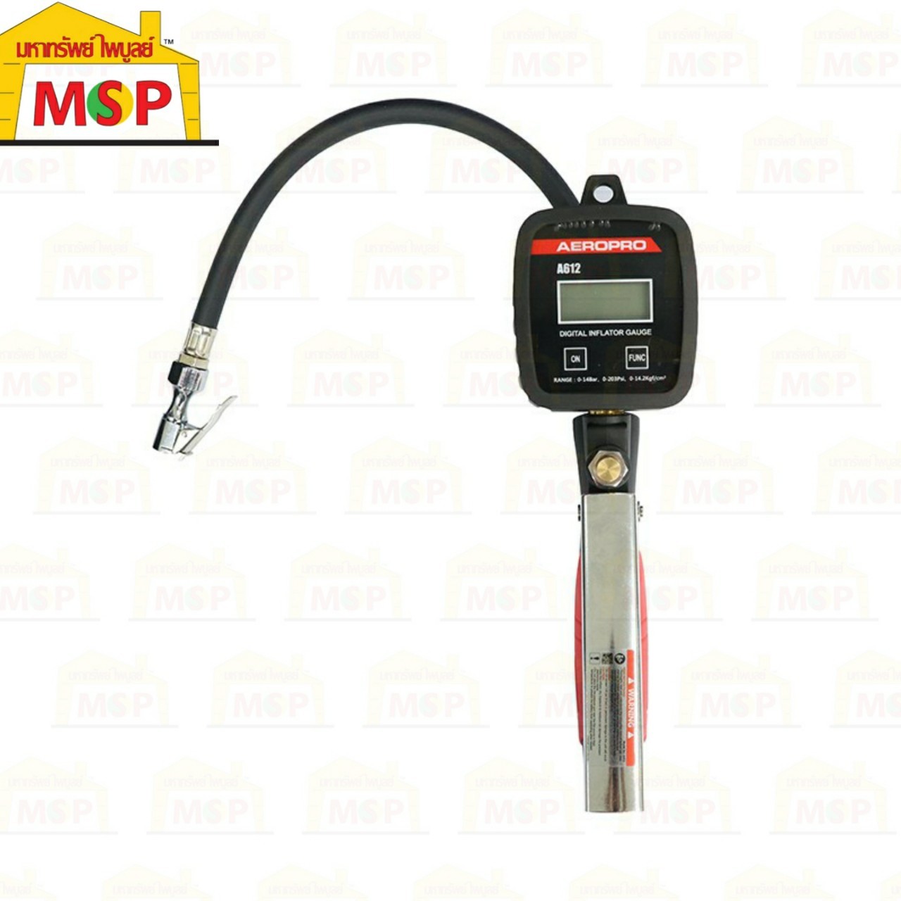 AEROPRO หัวเติมลม แบบดิจิตอล รุ่น A612 - มหาทรัพย์ - ThaiPick