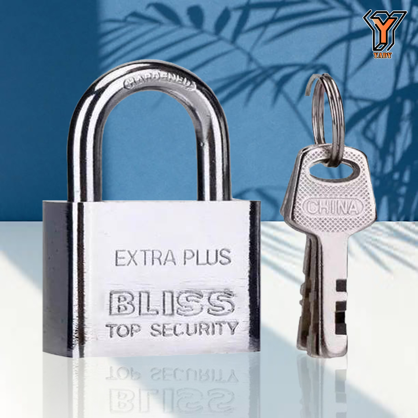 BLISS Heavy Duty Lock กุญแจล็อก ป้องกันกุญแจผี แม่กุญแจ ลูกปืน2ชั้น คอ ...