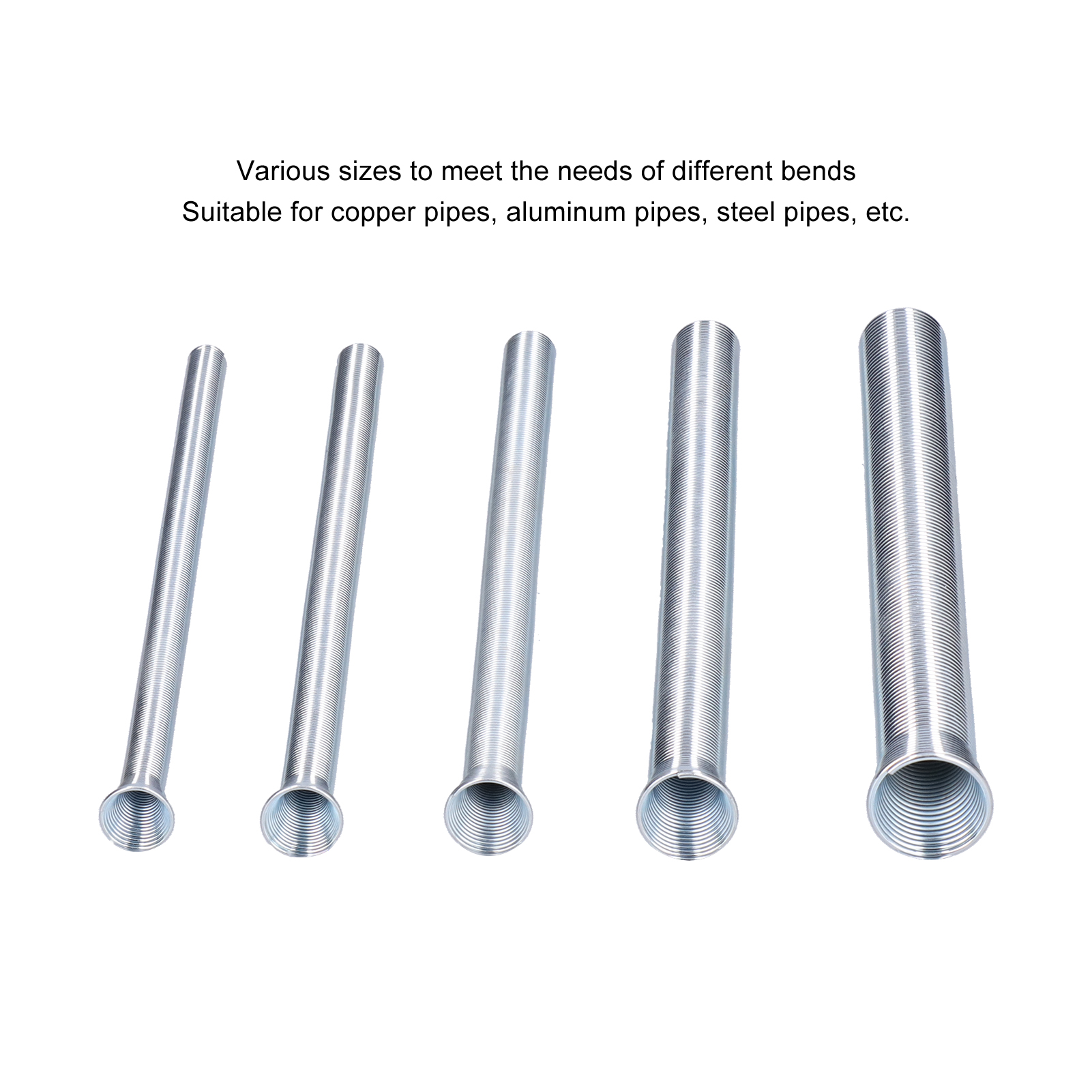 5Pcs Bender Spring Flexible Curved Tube Set Bending Accessories for ...