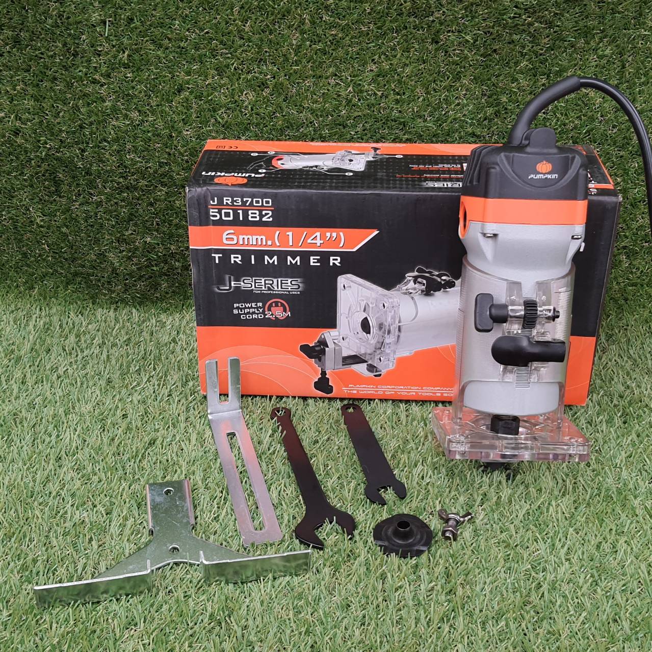 แชร์: 0 PUMPKIN J-R3700 เครื่องเซาะร่อง ทริมเมอร์ 1/4 500 วัตต์ 50182 ...