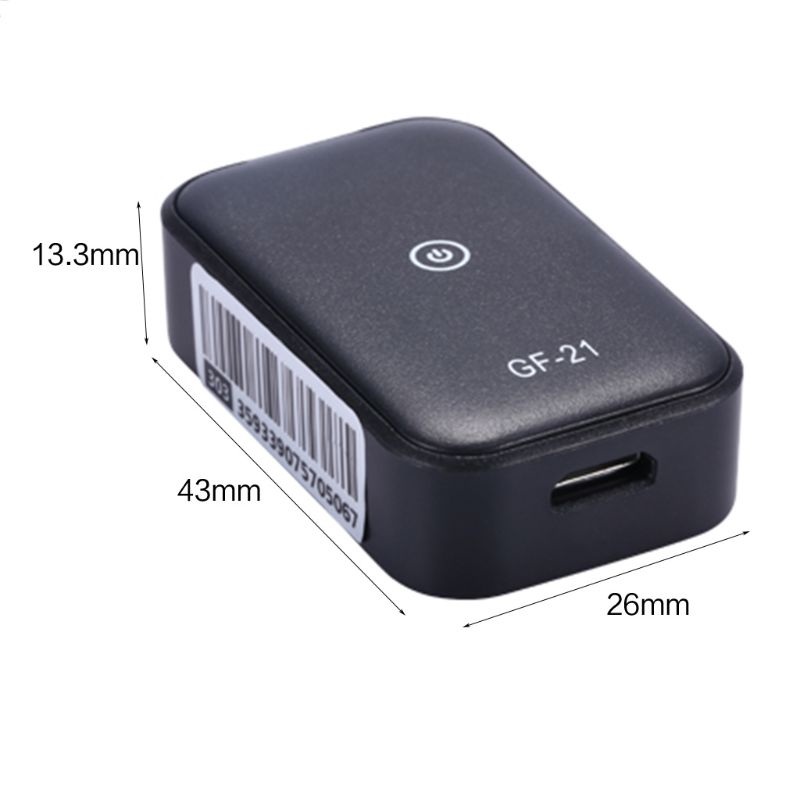 GF21 Mini Car WIFI GPS Locator Anti-Lost Device Voice Control Real Time Tracking - hcySX00k ...