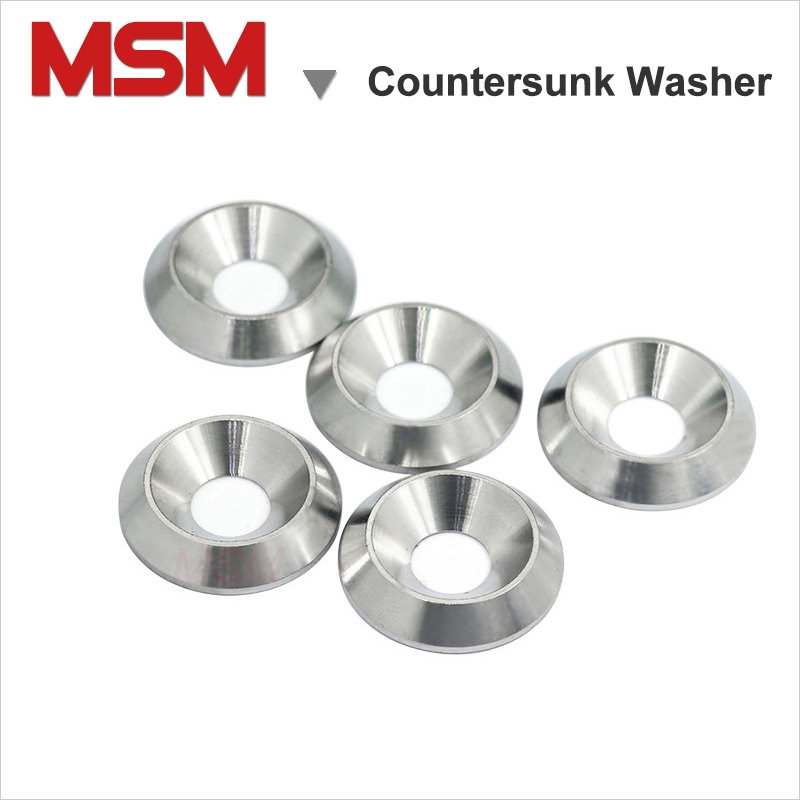 20pcs MSM Stainless Steel Countersunk Washer M3 M4 M5 M6 M8 M10 Solid ...