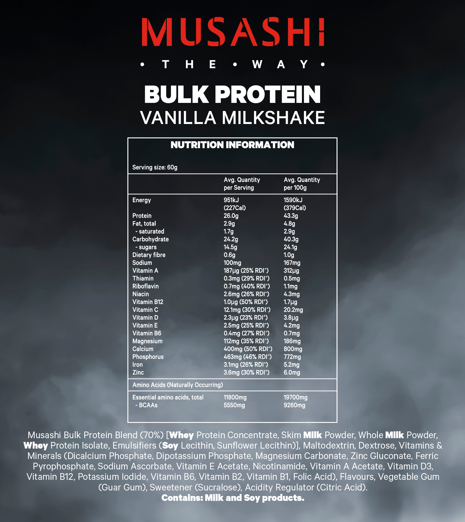 Musashi Gain Weight Bundle Pack - Bulk Mass Gain+Creatine+Alpha Shaker ...