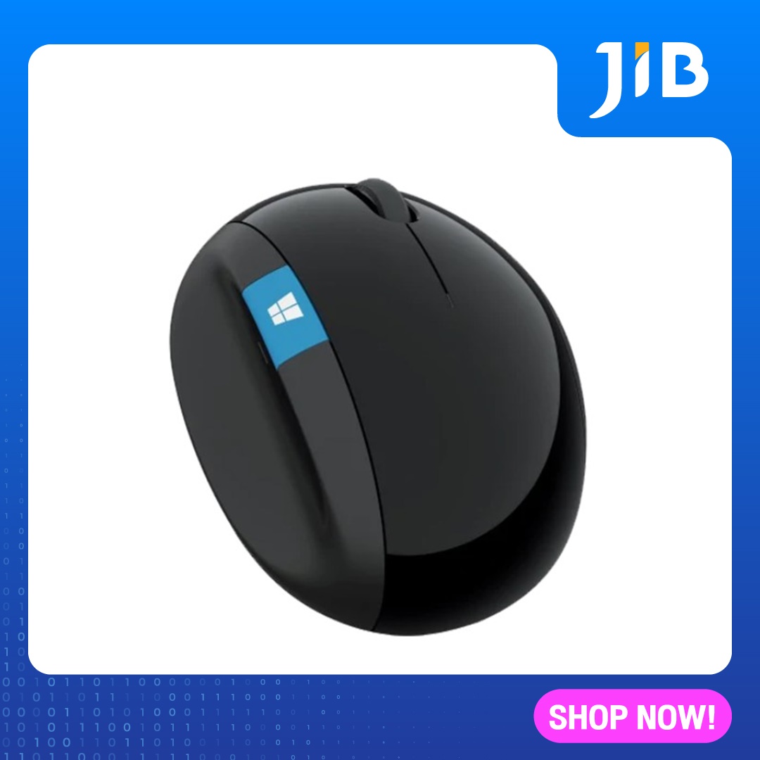 JIB MOUSE (เมาส์ไร้สาย) MICROSOFT WIRELESS SCULPT ERGONOMIC MCS-L6V ...
