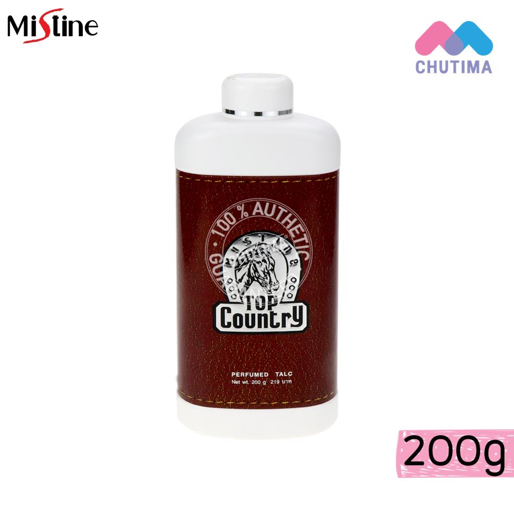แป้งหัวม้า มิสทิน ท็อป คันทรี่ Mistine Top Country Perfumed Talc 100 ...