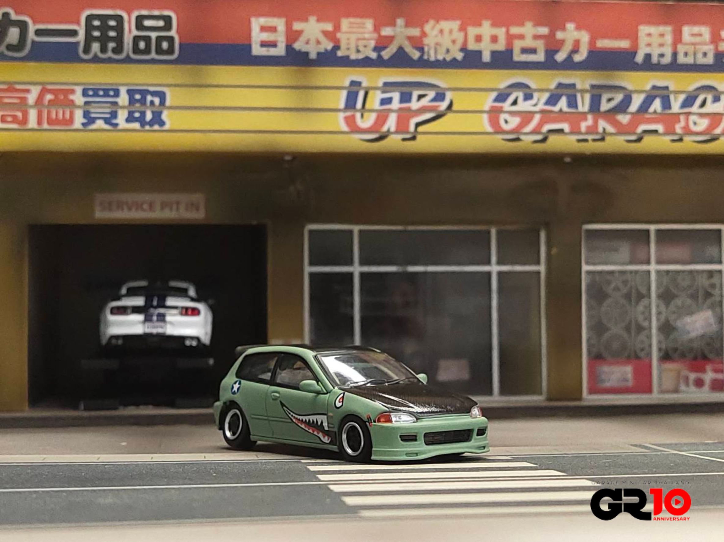 Honda Civic EG6 Mattle Green Worldwide (Street Weapon) | Lazada.co.th