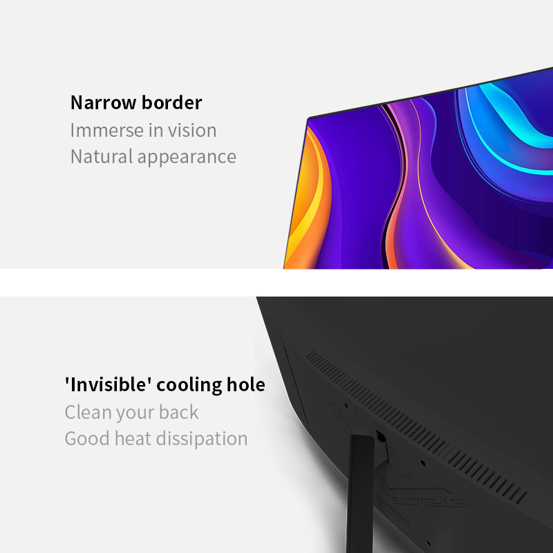 BEEX จอคอมพิวเตอร์ 27 นิ้ว 75Hz HD 1080p IPS มอนิเตอร์สำหรับเดสก์ท็อป ...