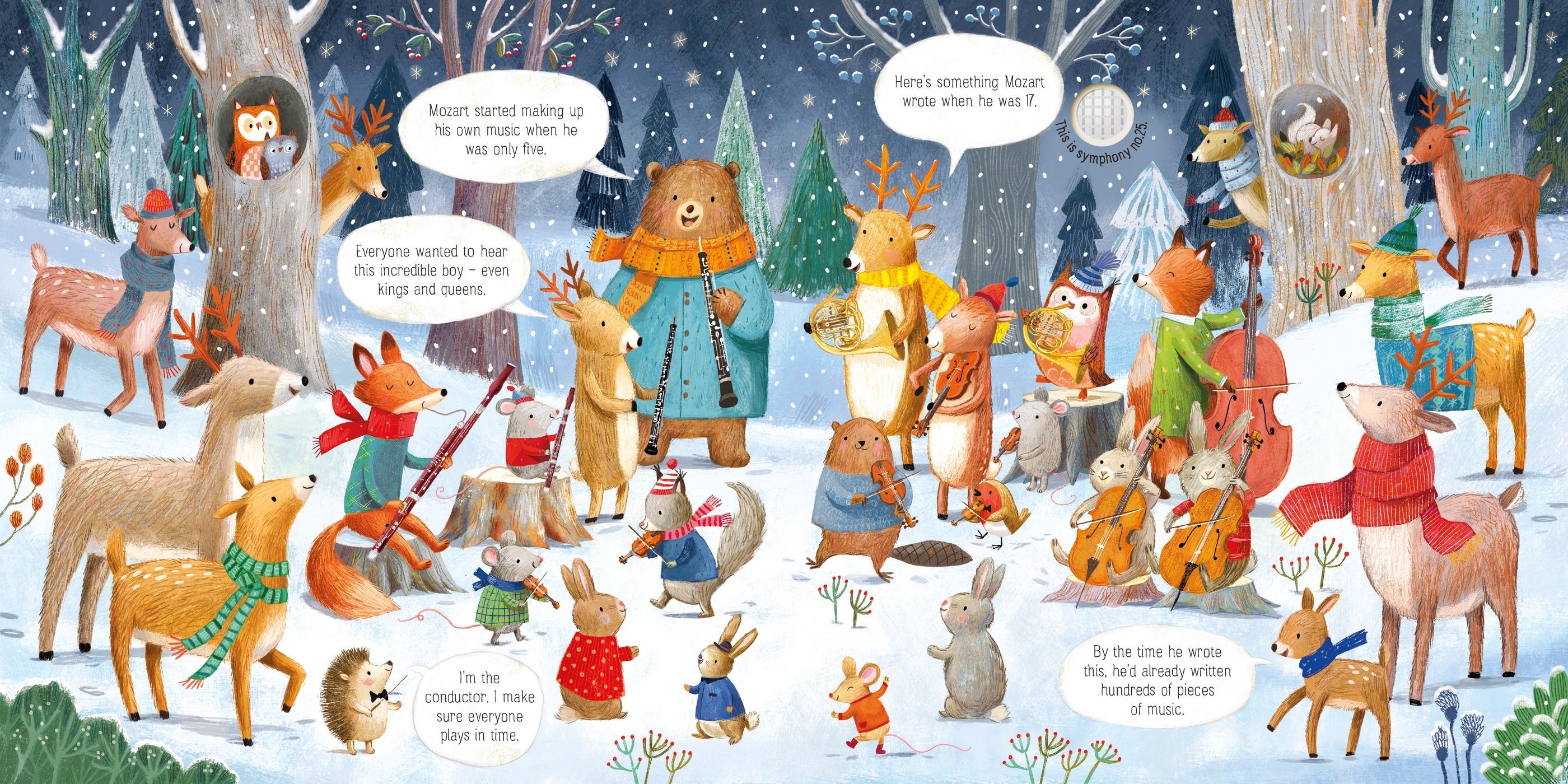USBORNE MUSICAL BOOKANIMAL ORCHESTRA PLAYS MOZART(AGE 6MONTHS) BY DKTODAY - DKTODAY ดวงกมลสมัย ...