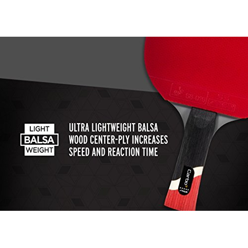 STIGA Pro Carbon Performance-Level Table Tennis Racket with Carbon ...