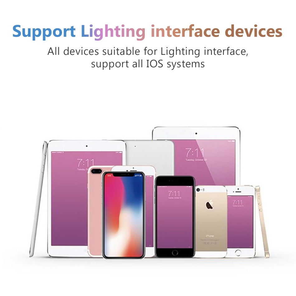 ตัวแปลงรูหูฟัง iPhone/iPad Lightning to 3.5mm รองรับไมค์ อะแดปเตอร์ ...