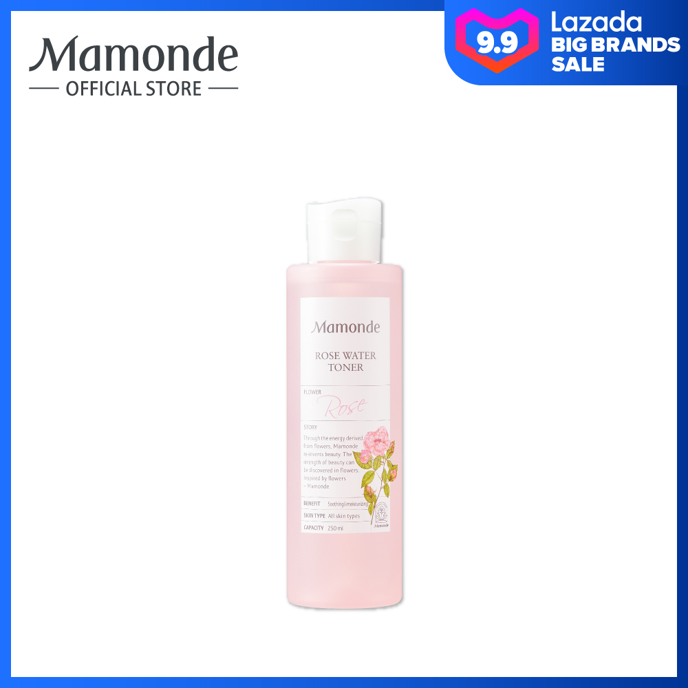 [ซื้อ 1 แถม 1] มามอนด์ โทนเนอร์กุหลาบ MAMONDE Rose Water Toner 250ml ...