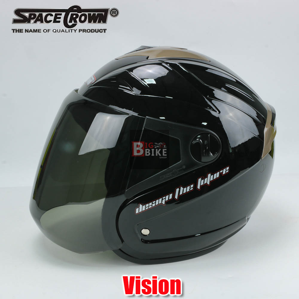 SPACE CROWN หมวกกันน็อค รุ่น VISION มีครบทุกสี พร้อมส่ง จัดส่งไว ...